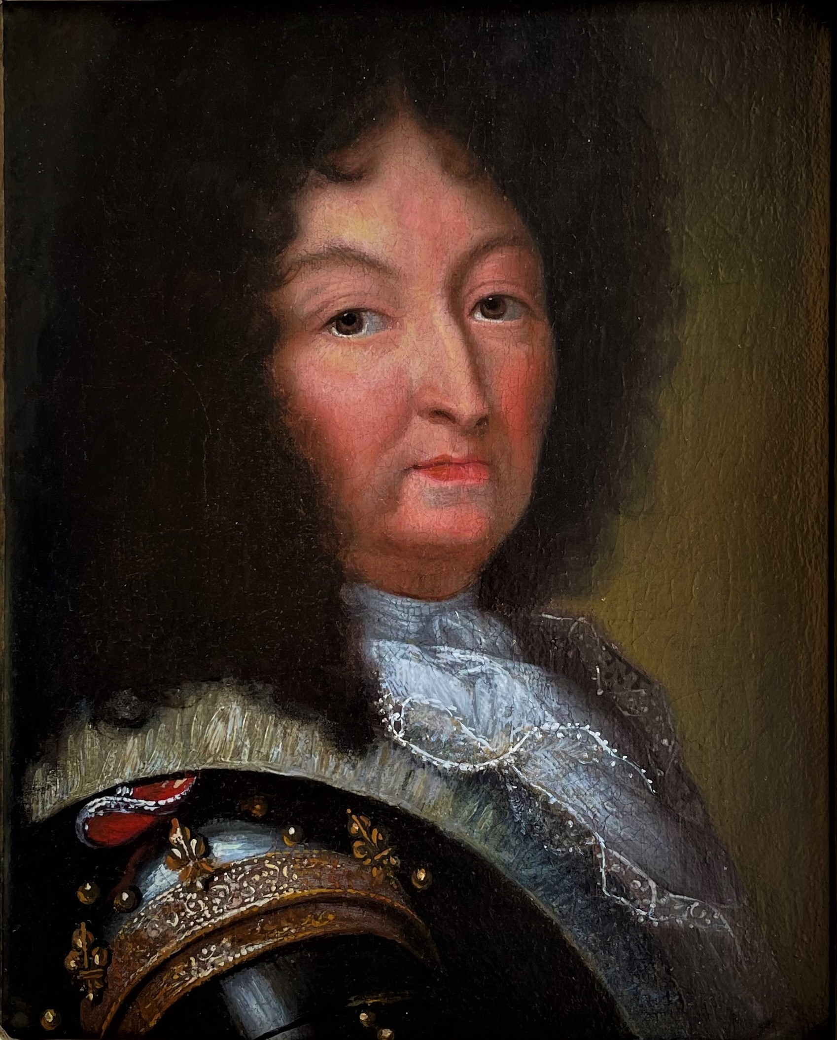 Portrait de Louis XIV en armure – Antiquaires et Galeries d'art de ...